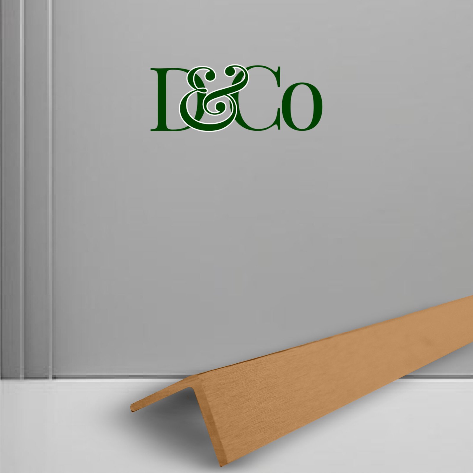 3.6 metre Decking L Trim - Teak - Diana&Co